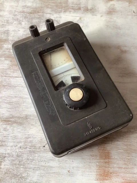 SIEMENS WHEATSTONE BRIDGE Bakelite Cased Vintage Measuring Meter £49.99 ...