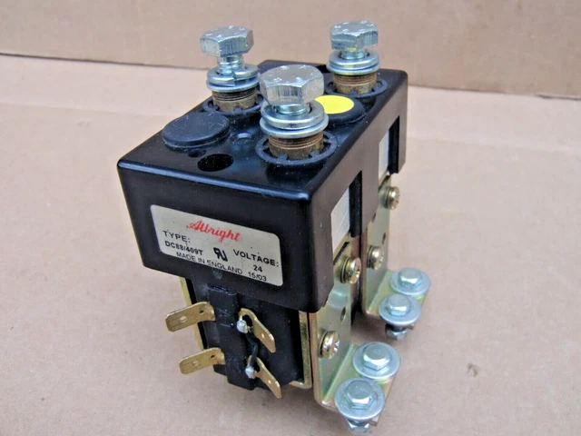 ALBRIGHT FORWARD/REVERSE DC Magnetic Contactor Relay, 24Vdc Coil, P/N ...