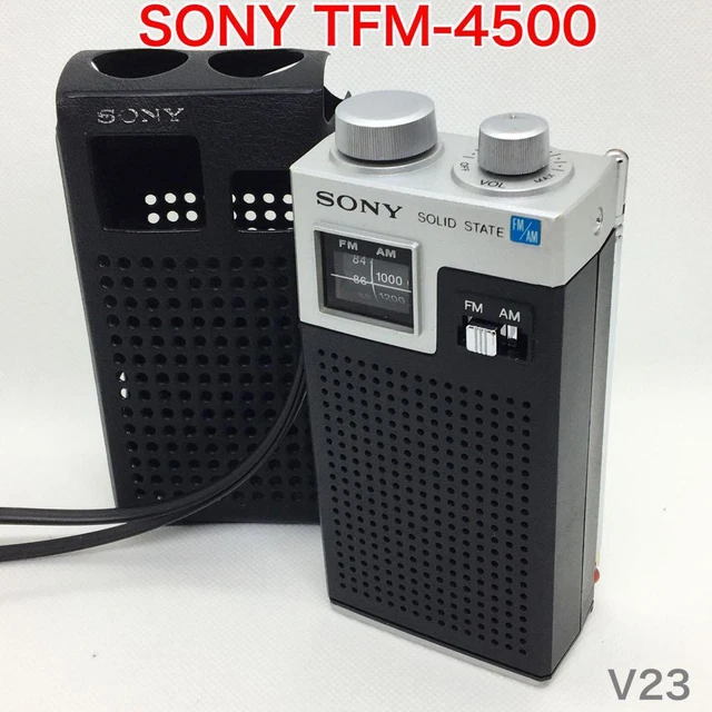 SONY TFM-4500 TRANSISTOR Radio with Case £157.75 - PicClick UK