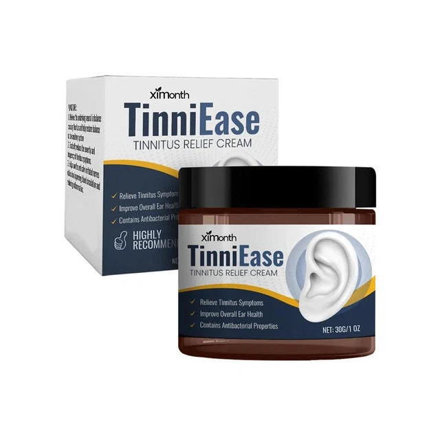 ULTIMATE TINNITUS RELIEF Stop Ear Ringing Natural Remedy Cream Best ...