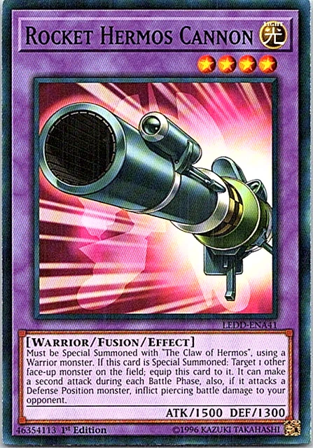 CANON ROCKET HERMOS LEDD-ENA41 Yu-Gi-Oh ! Light Play 1ère édition EUR 1 ...