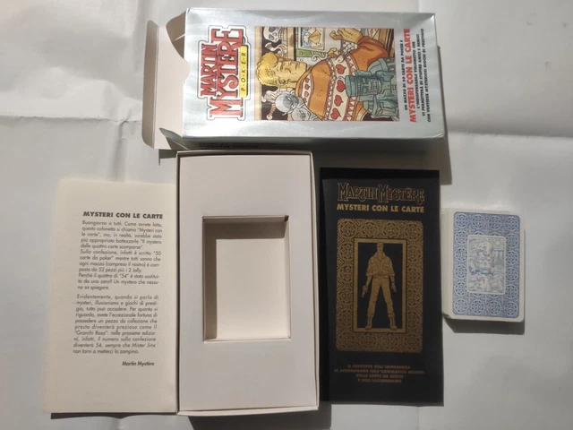 MARTIN MYSTERE LIMITED Edition Numbered 333 Copies Mysteri with Cards £ ...