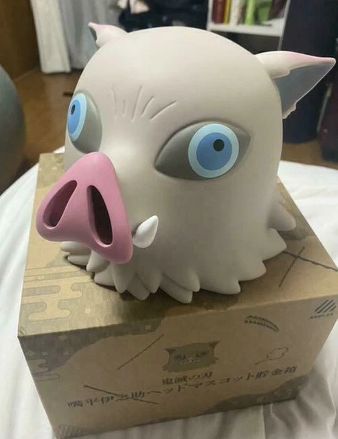 SALVADANAIO DEMON SLAYER Inosuke Hashibira Head Mascot Kimetsu no Yaiba ...