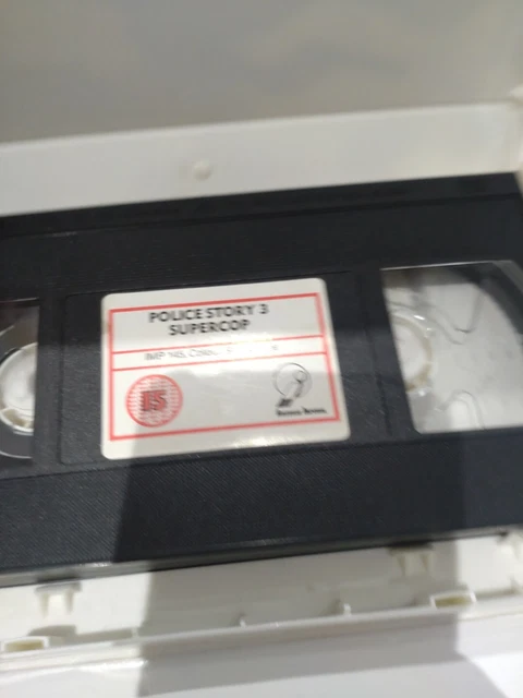 POLICE STORY 3 Supercop Jackie Chan VHS Rare Cover Imperial ...