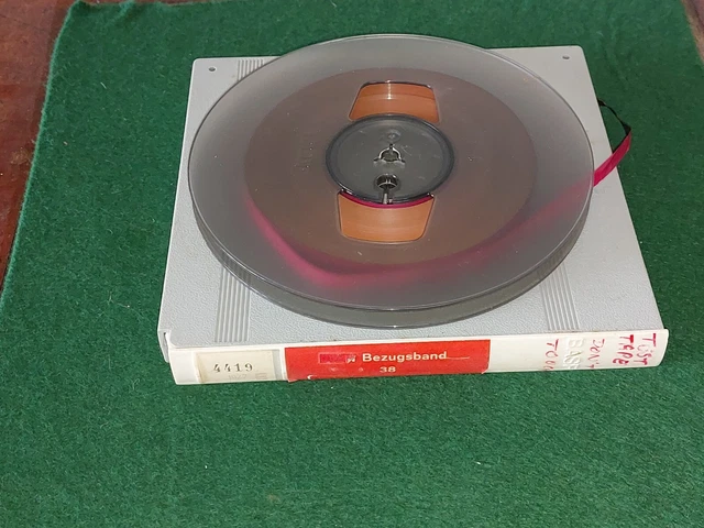 GENUINE BASF TEST tape for reel - reel recorder £1.00 - PicClick UK