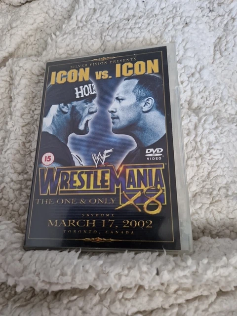 WWF - WRESTLEMANIA X8 (DVD, 2002) £8.99 - PicClick UK