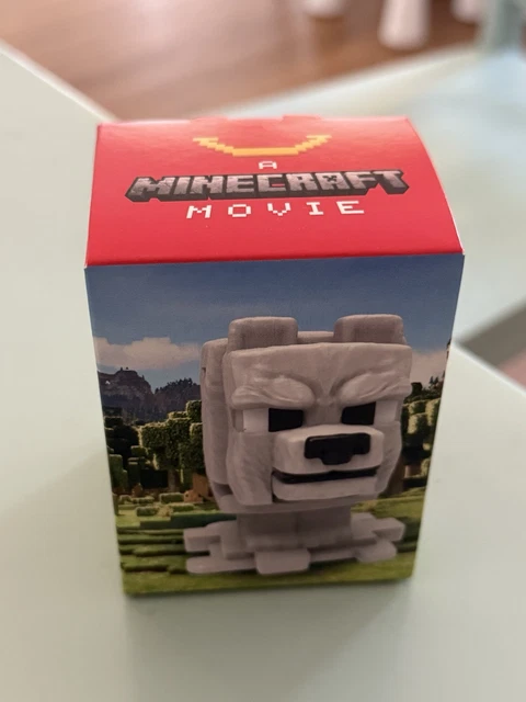 MINECRAFT MCDONALDS HAPPY meal toy teen kids dog dennis movie film ...