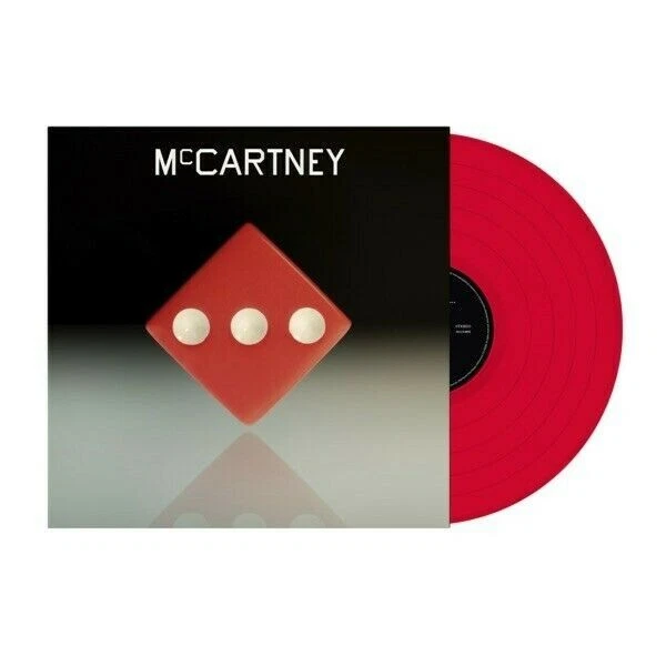 PAUL MCCARTNEY III 3 RED VINYL rouge lp LIMITED numbured 4739/9200 EUR ...