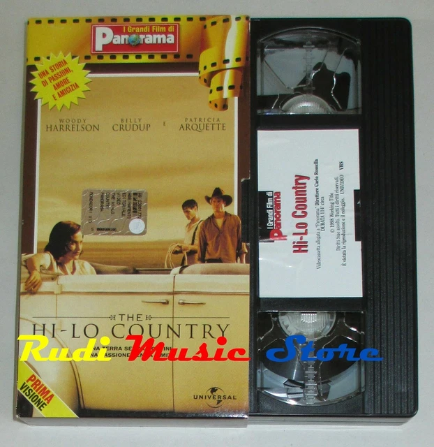 FILM VHS THE HI-LO COUNTRY P. Arquette CARTONATA PANORAMA (FP1*) no dvd ...