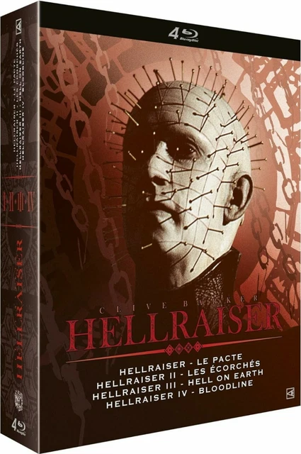 COFFRET BLU RAY Hellraiser, 4 Films neuf EUR 110,00 - PicClick FR