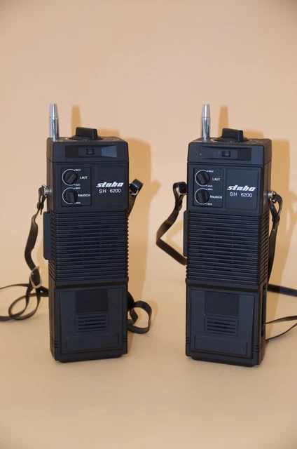 STABO SH 6200 - CB Handfunkgerät - 40 Kanäle FM - 12 Kanäle AM - 2 ...