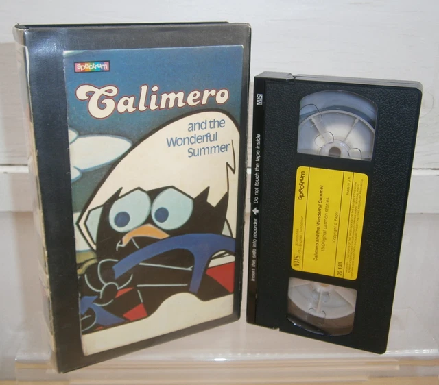 RARE ANIMATION - CALIMERO Wonderful Summer [ Spectrum ] PRE CERT VHS ...