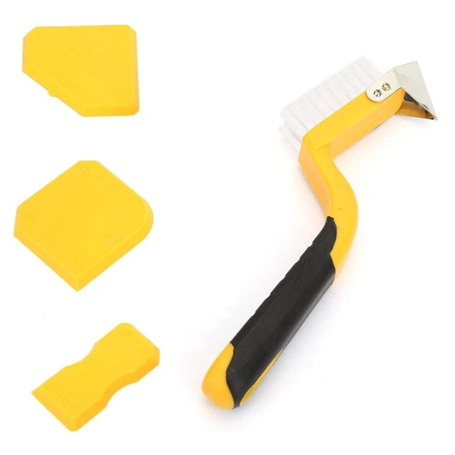 SILICONE SEALANT SCRAPER Set 4pcs Tools for Professional Caulking ...