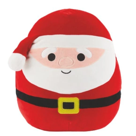 SQUISHMALLOW NEW 8& Nick the Santa Claus- Official Kellytoy Christmas ...