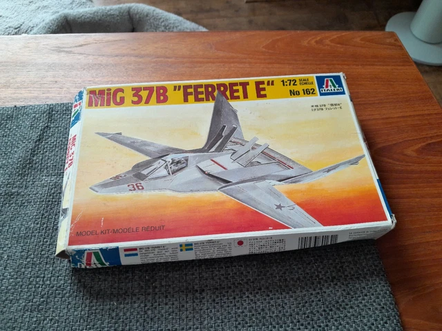 MIG 37B & Ferret E " Italeri 1:72 Scale Plastic Model Kit £8.99 ...