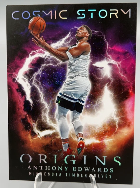 ANTHONY EDWARDS 2023-24 Panini Origins Cosmic Storm SSP Timberwolves#13 ...