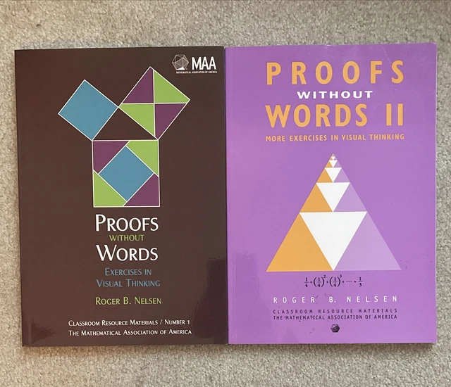 PROOFS WITHOUT WORDS: Exercises in Visual Think... by Nelsen, Roger B ...