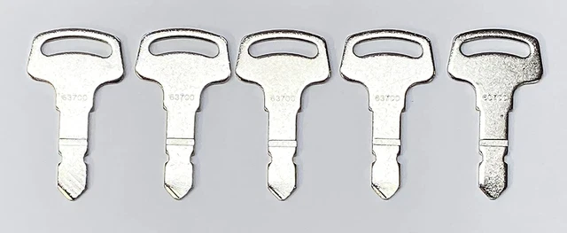 5 KUBOTA B Series Tractor Ignition Keys B1700HSD, B2100HSD, B2320DT ...