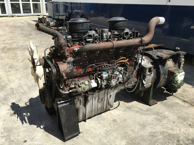 AEC AV760 6 Cylinder Engine + Coles Generator.crane Marine Boat ...