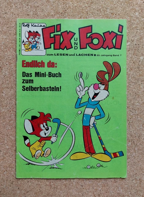 GEVACUR COMIC - Fix und Foxi Band 7 - 20. Annata / Z2 EUR 3,95 ...