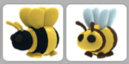 ROBLOX ADOPT ME: king bee & normal bee/roi abeille & abeille normal EUR ...