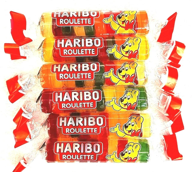 HALAL HARIBO ROULETTE Fruity Gummy Chewy Sweets Kids Party Bag Candy ...