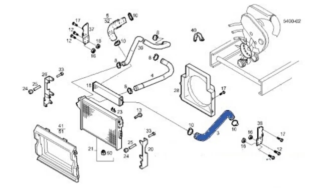 TUBO MANICOTTO INTERCOOLER Turbo Aria Per Iveco Daily Iii 504003918 ...