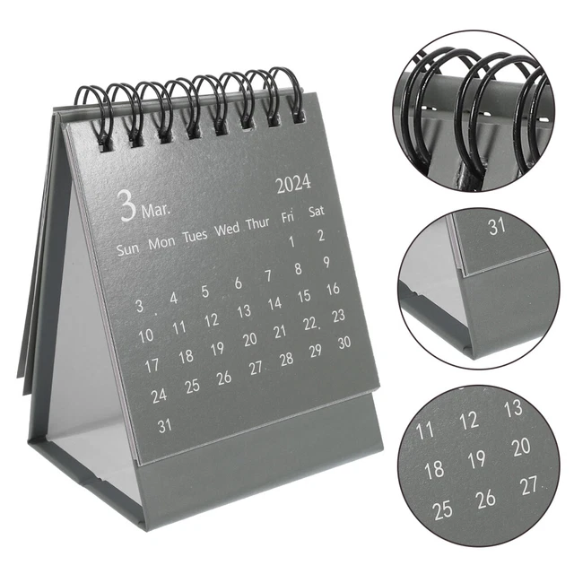 MINI CALENDRIER 2024, petit calendrier de table, petit calendrier ...