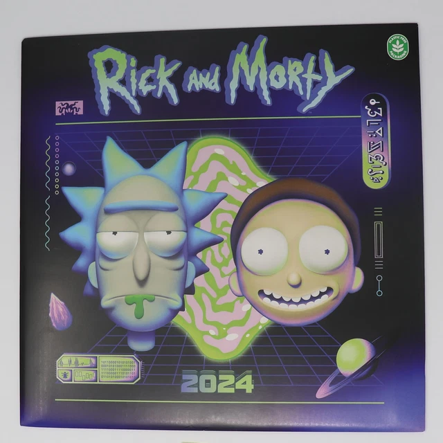 RICK AND MORTY Kalender 2024 EUR 17,94 - PicClick DE