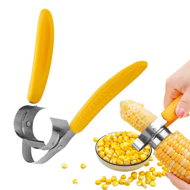 CORN PEELER CORN Cob Stripper Size Adjustment Corn Cutter Corn Kernel ...