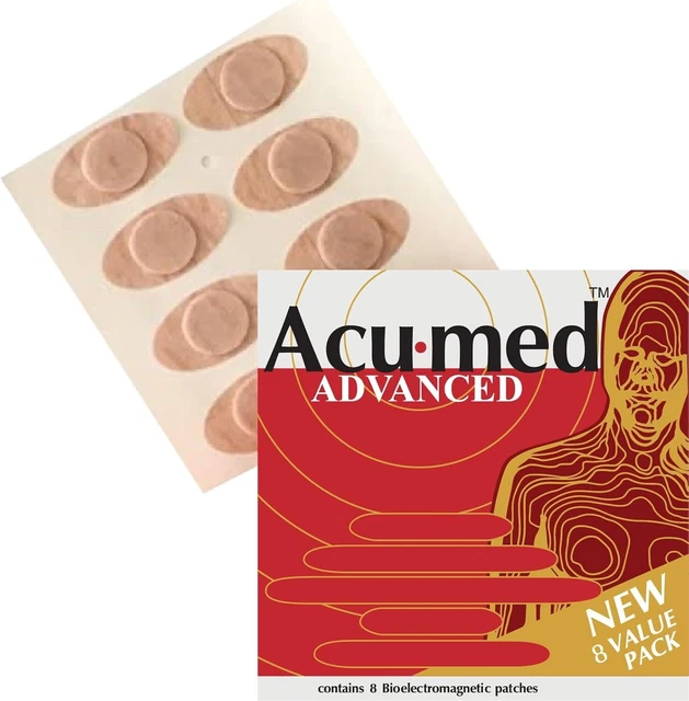 ACUMED PAIN RELIEF Patches - Effective For Back, Neck, Knee & Arthritic ...