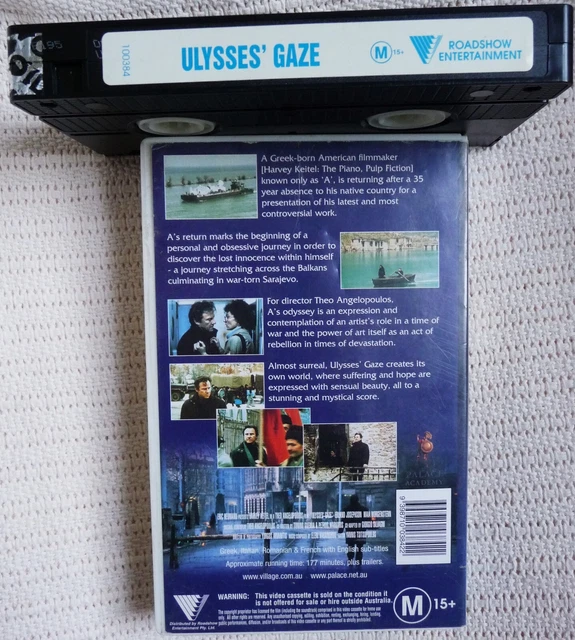 ULYSSES GAZE ORIGINAL Roadshow Australian Big Box VHS Video Tape Harvey ... ULYSSES GAZE ORIGINAL Roadshow Australian Big Box VHS Video Tape Harvey ...