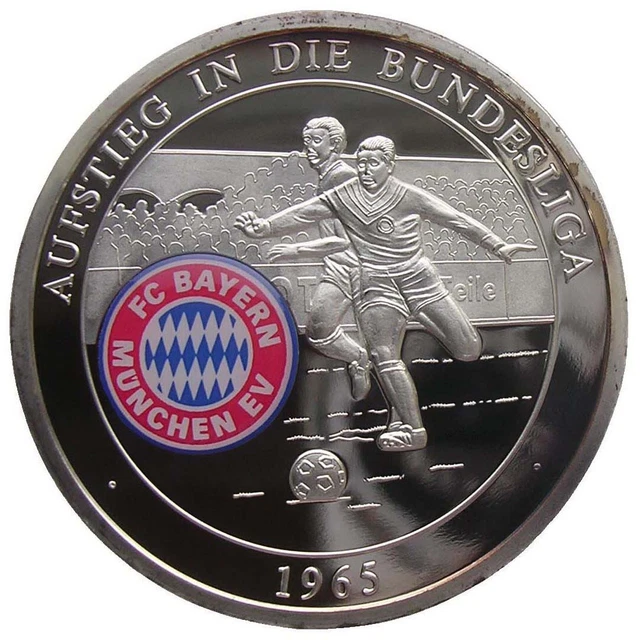 FC BAYERN MÜNCHEN - Münze-Medaille - Aufstieg In Bundesliga 1965 EUR 15,00 - PicClick DE