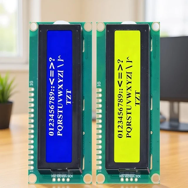 1PCS LCD1602 MODULE Blue Green Screen 16x2 Character LCD Display Module ...