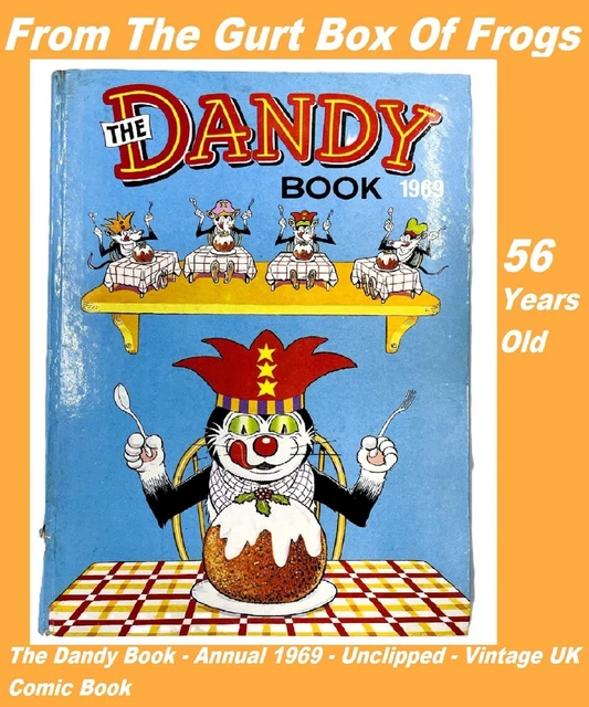 THE DANDY BOOK - Annual 1969 - Unclipped - Vintage UK Comic Book £13.00 ...