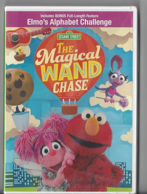 SESAME STREET : Elmo's Alphabet Challenge The Magical Wand Chase (DVD ...