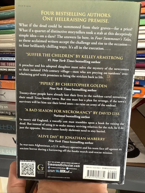 FOUR SUMMONER'S TALES by Christopher Golden, Kelley Armstrong, Jonathan ...