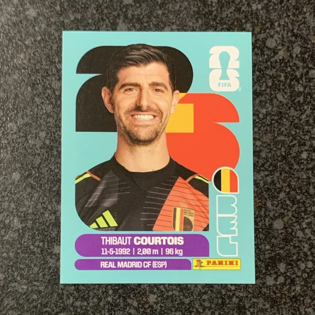 PANINI FIFA WORLD Cup 2026 Sticker Thibaut Courtois BEL 2 £1.16 ...