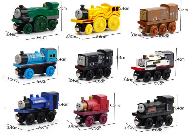 THOMAS-THE TANK ENGINE &Friends Wooden Toy Train Magnetic Brio ...