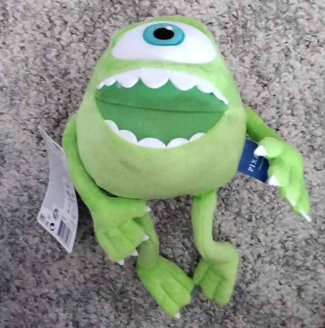 DISNEY PIXAR MONSTERS Inc. Mike Wazowski Plush 11" Mattel 2020 £10.38 ...