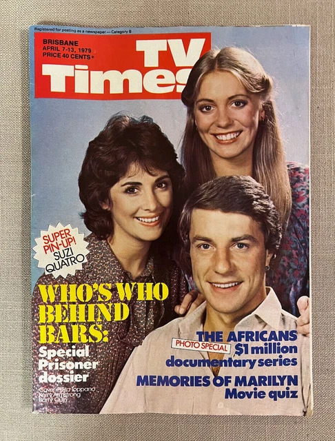 VINTAGE TELEVISION - "Australian TV Times" 7-13 Apr 1979 Prisoner ...