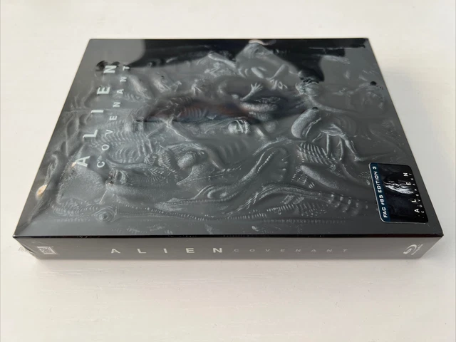 ALIEN COVENANT EMBOSSED Blu-ray SteelBook Filmarena FAC Exclusive EUR ...