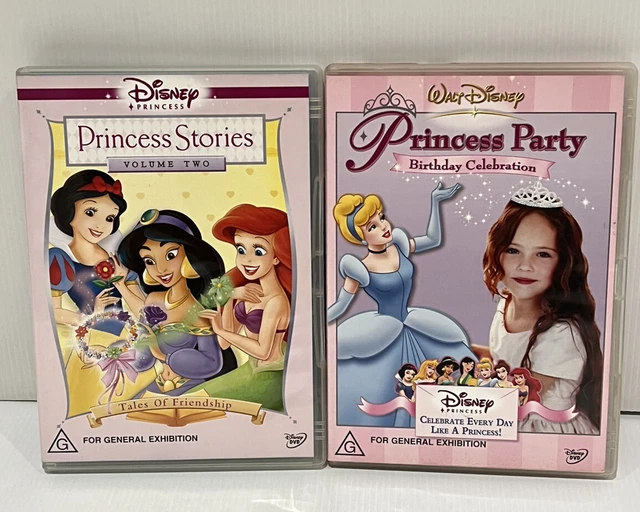 2 X DISNEY Princess DVD’s Princess Stories Vol 2 And Princess Party ...