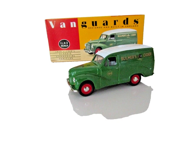CORGI VANGUARDS 1:43 VA3007 Austin A40 Van BULMERS CIDER MIB £11.95 ...
