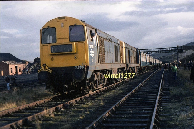 ORIGINAL RAILWAY PHOTOGRAPHIC negative Class 20 20188/044 at Blaenavon ...