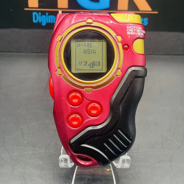 DIGIMON DIGIVICE D-TECTOR RED V3 2003 Ver.3 Version 3 VPET Australian ...