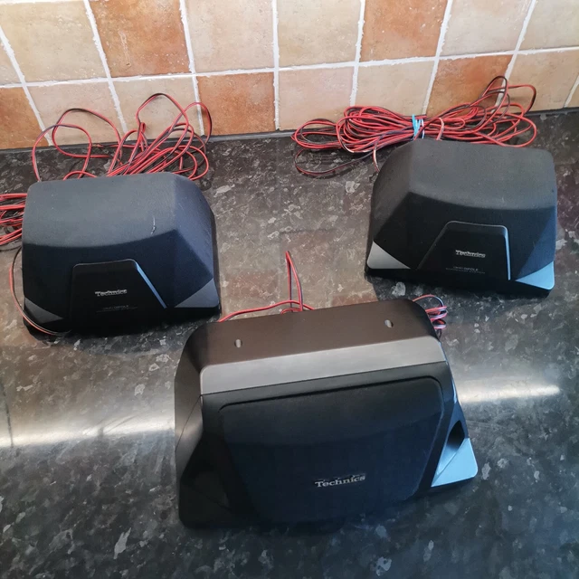 TECHNICS SURROUND SPEAKERS Model SB-PC600 all three speakers £60.00 ...