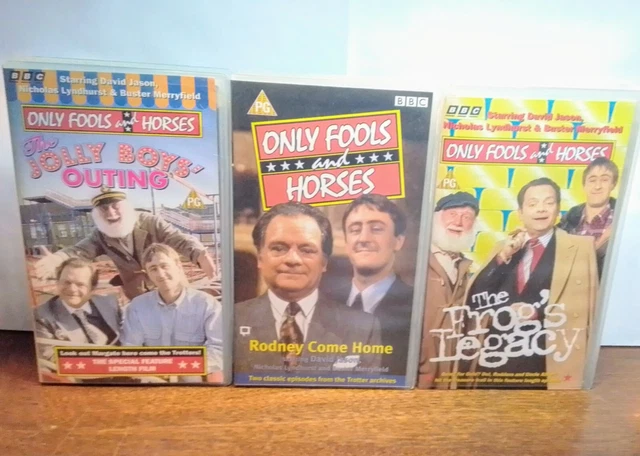 ONLY FOOLS AND Horses VHS x3 Frogs Legacy, Rodney Come Home,Jolly Boys ...