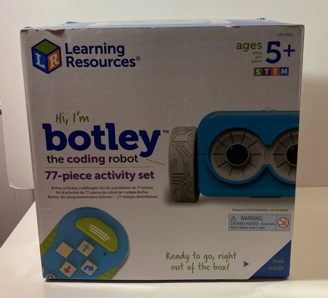 LEARNING RESOURCES BOTLEY the Coding Robot Activity Set 77 Pieces 5 ...