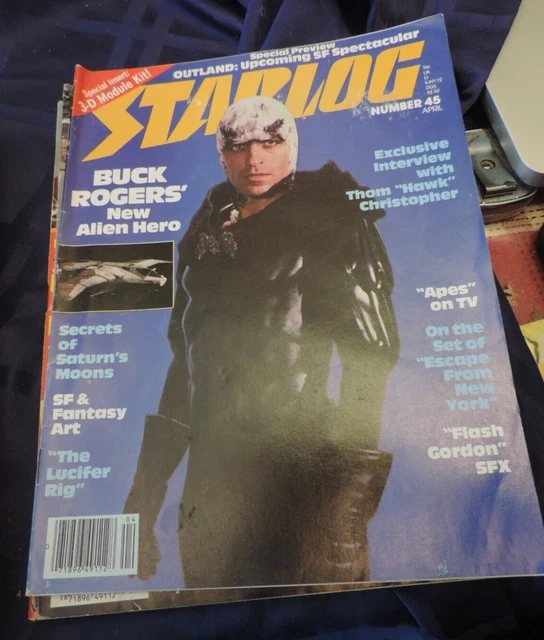STARLOG MAGAZINE #45 Buck Rogers New Alien Hero Flash Gordon Apes On Tv ...